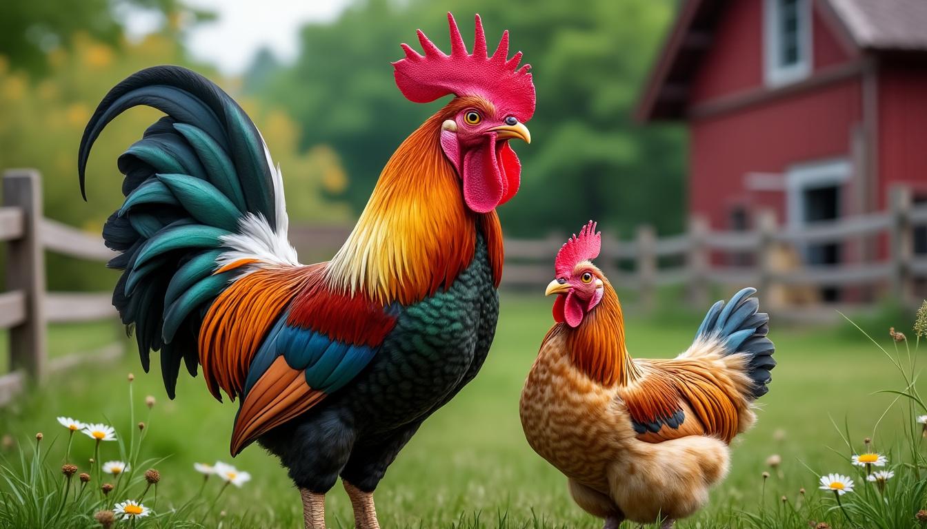 Coq ou poule : les différences essentielles