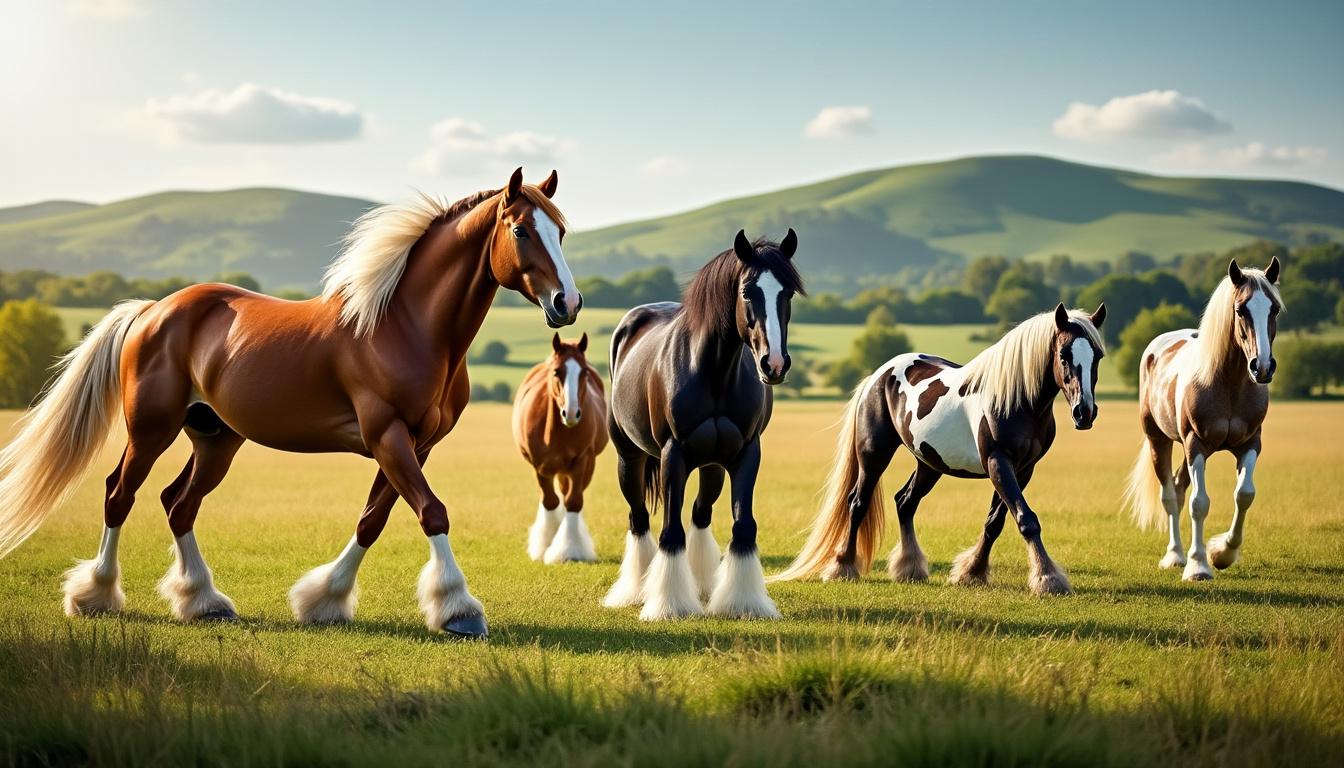 Races de chevaux : guide complet des variétés et aptitudes