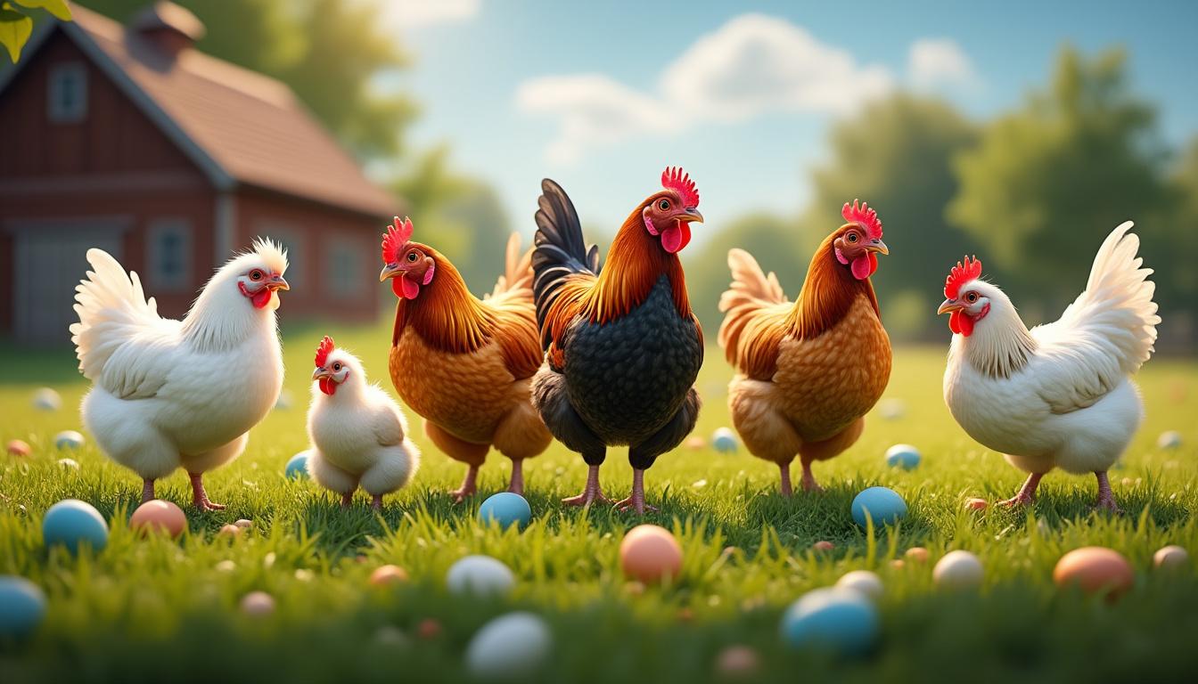 Races de poules : découvrez toutes les variétés