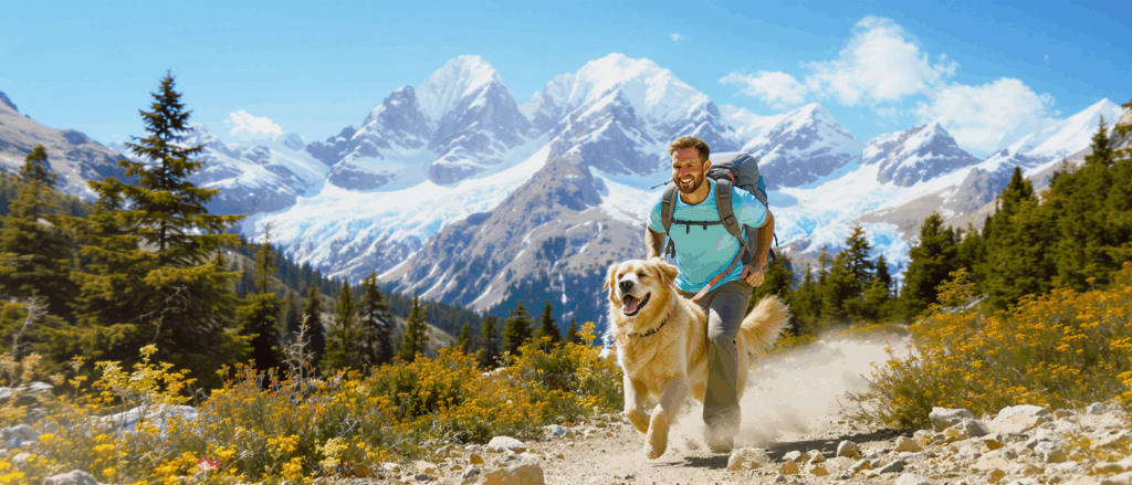 Où randonner avec son chien autour du Mont-Blanc ? Itinéraires panoramiques